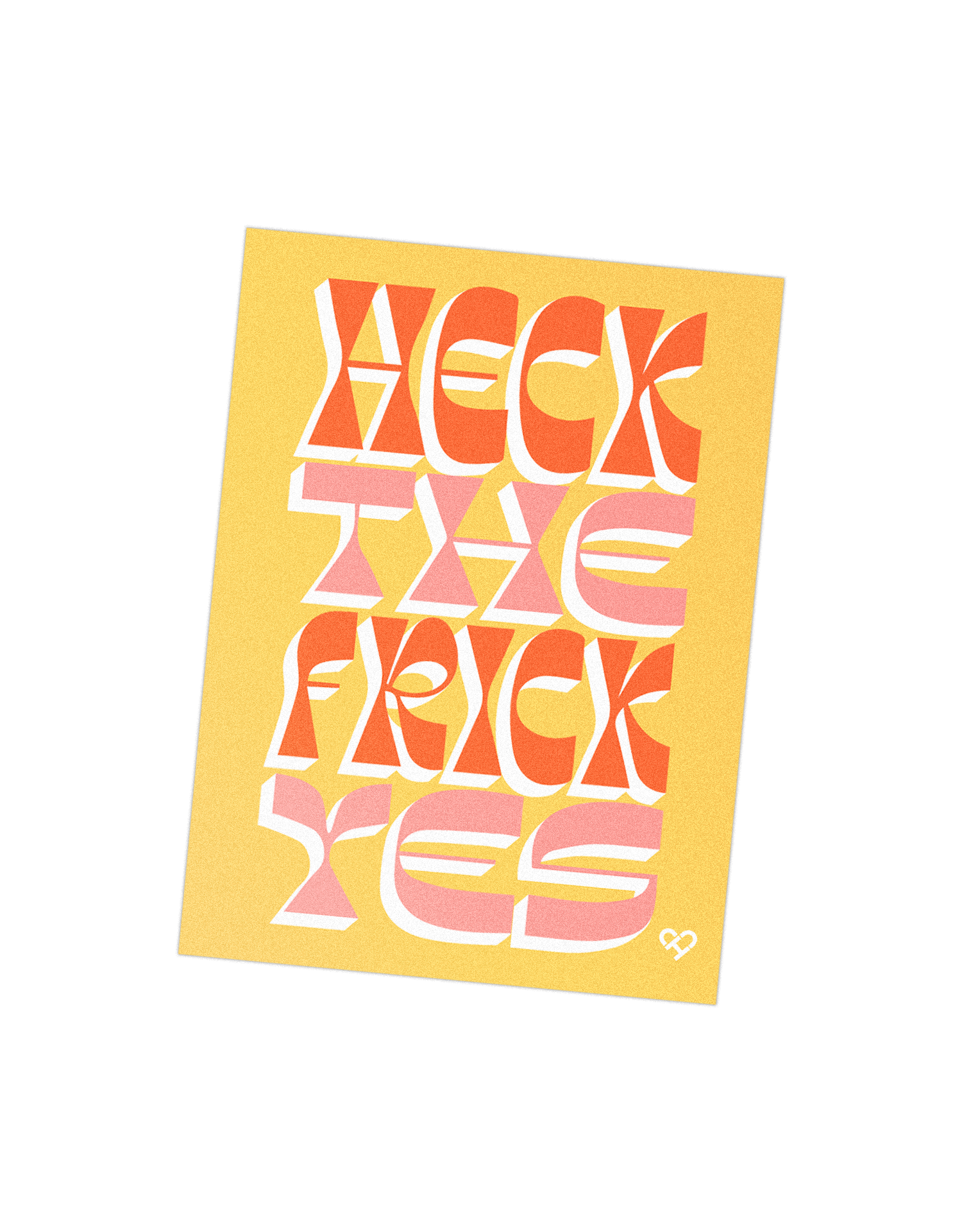Heck The Frick Yes Sticker – The Cold Hearted Co.